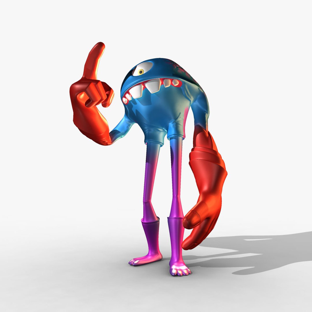 Boxer Alien Rigged 3d 3ds