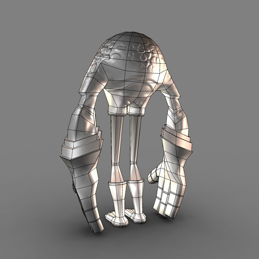 Boxer Alien Rigged 3d 3ds