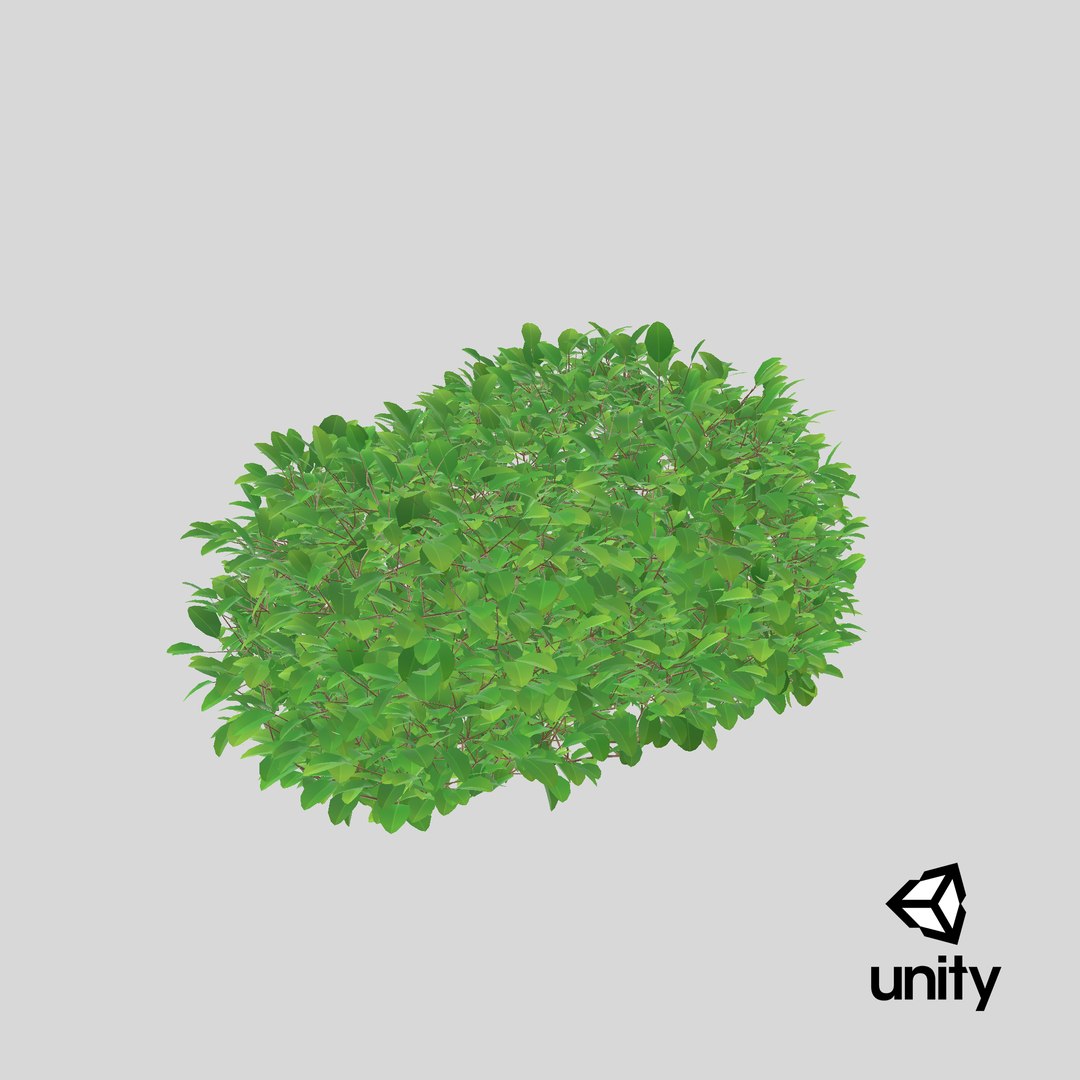 3D Cartoon Bush 14 - TurboSquid 1941436
