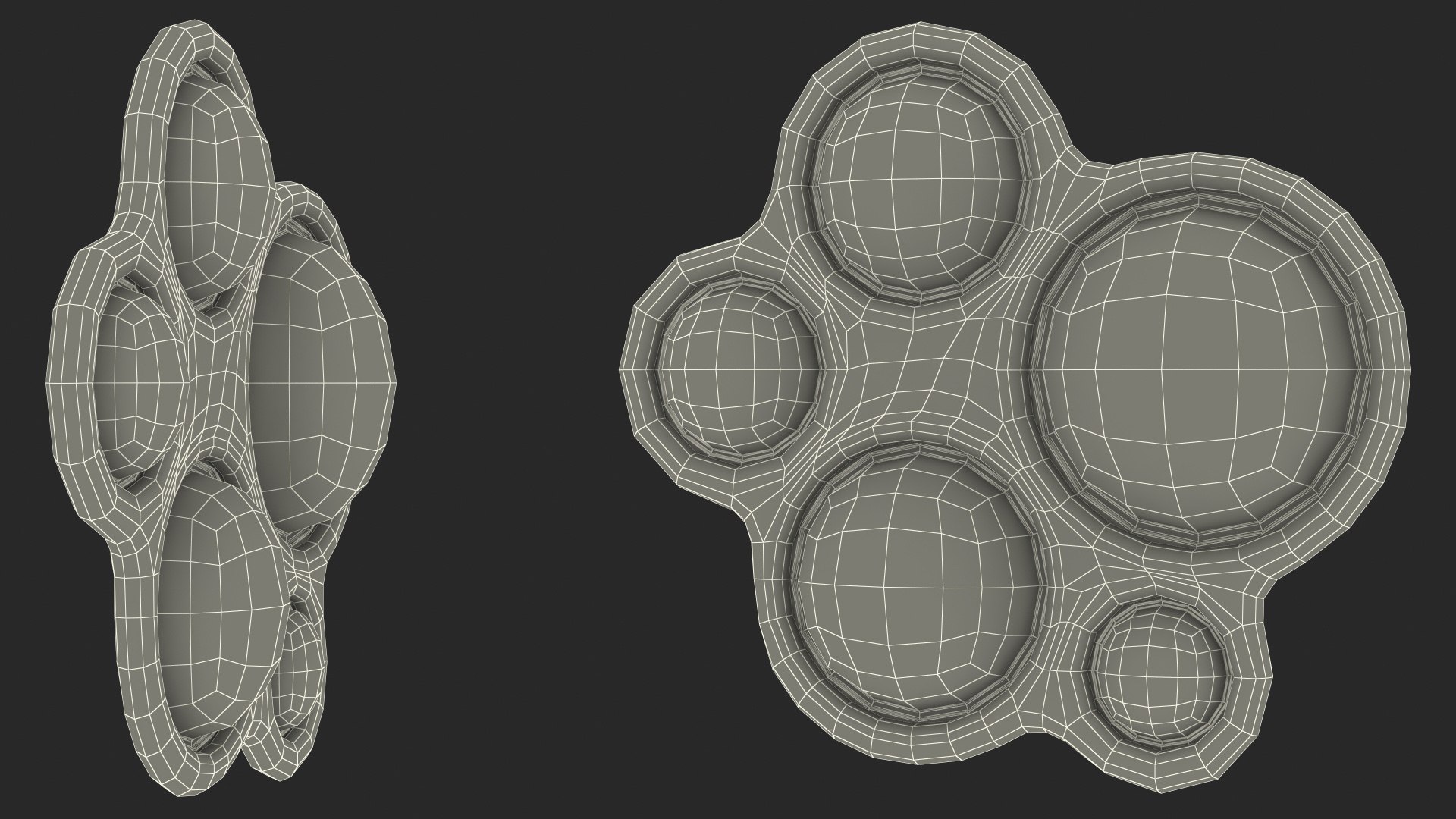 Simple Dimple with Pop It Toy Collection 3D model - TurboSquid 1787389