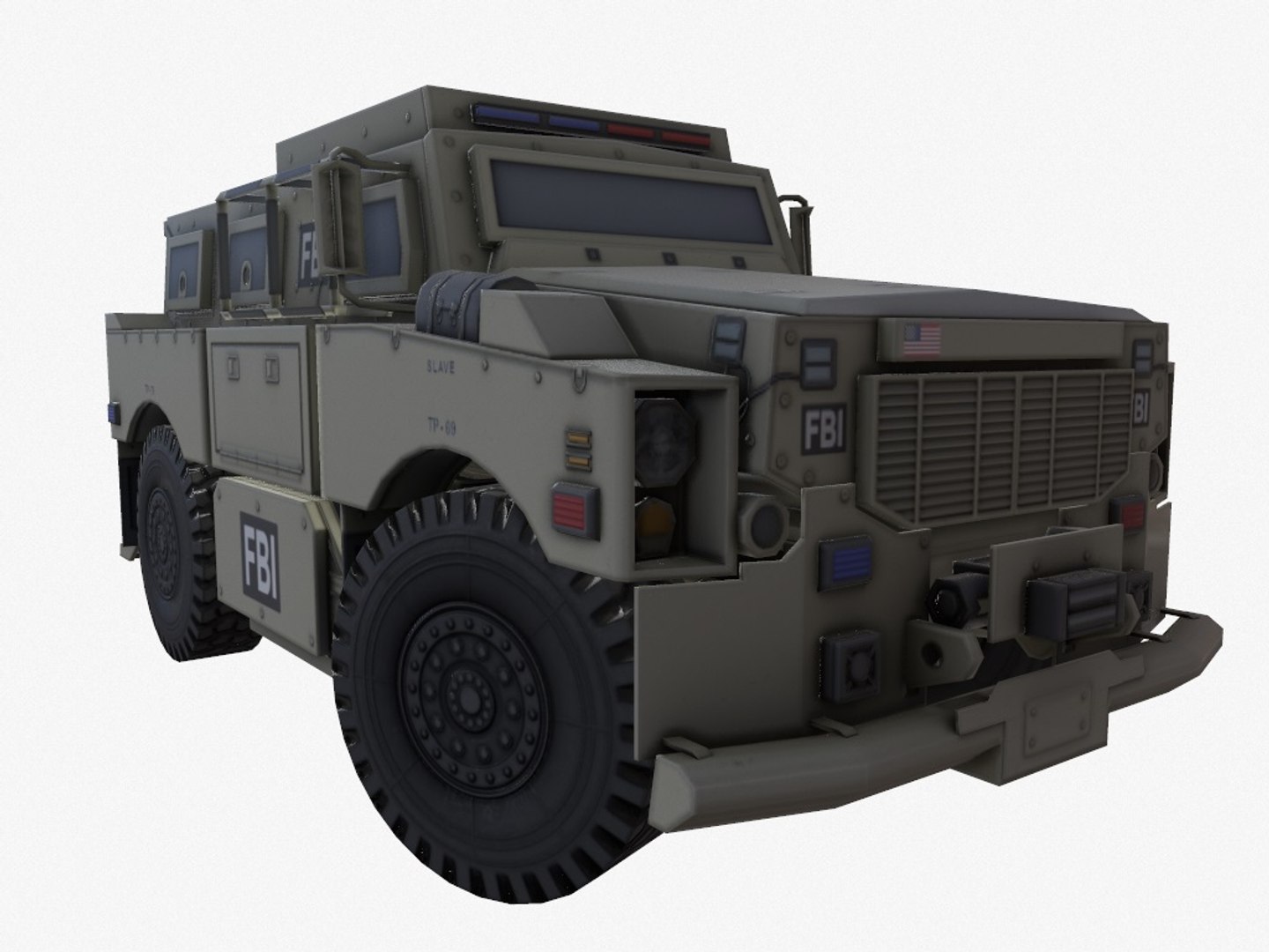 Oshkosh Alpha Fbi Model - TurboSquid 1441939