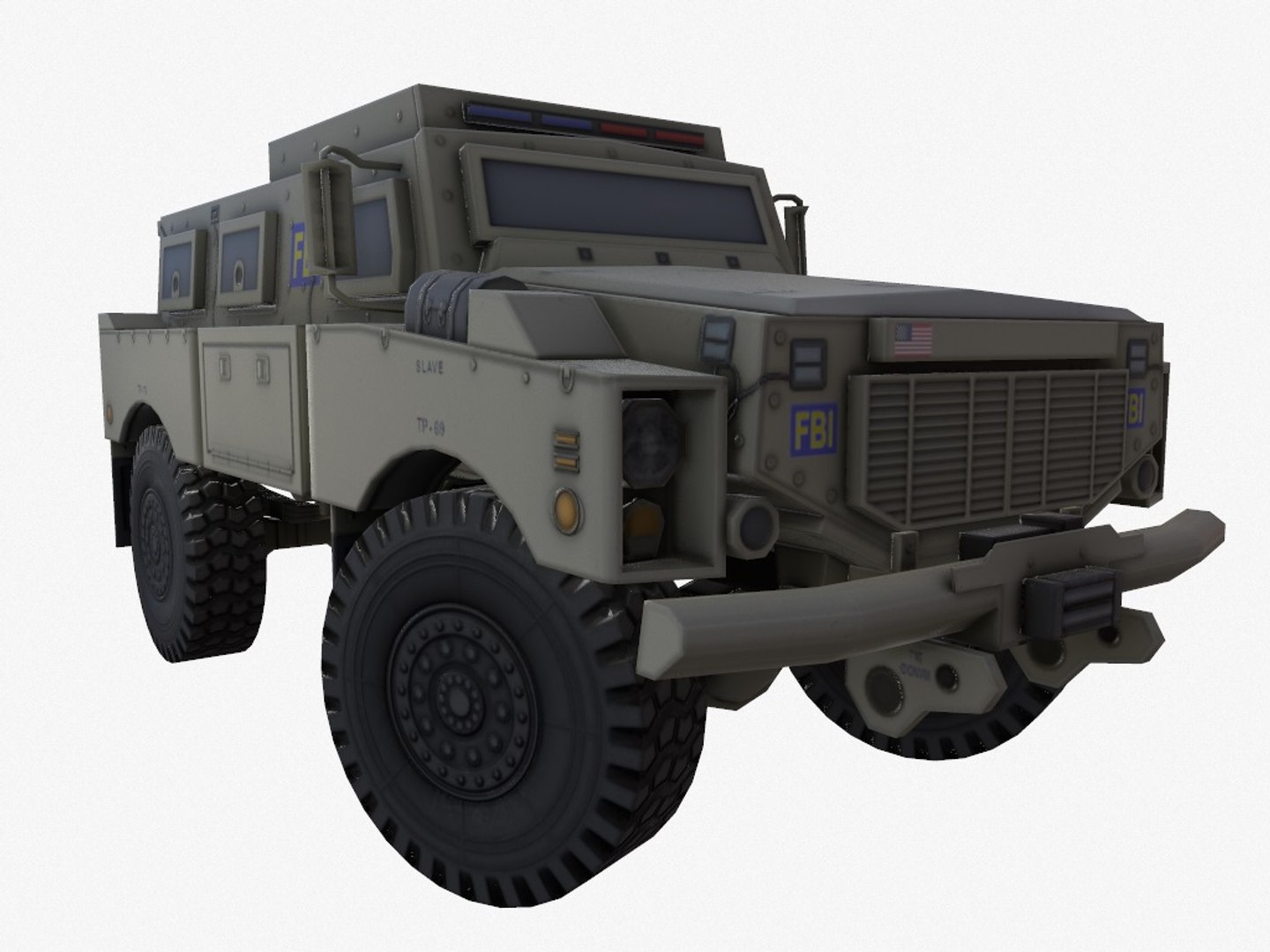 Oshkosh Alpha Fbi Model - TurboSquid 1441939