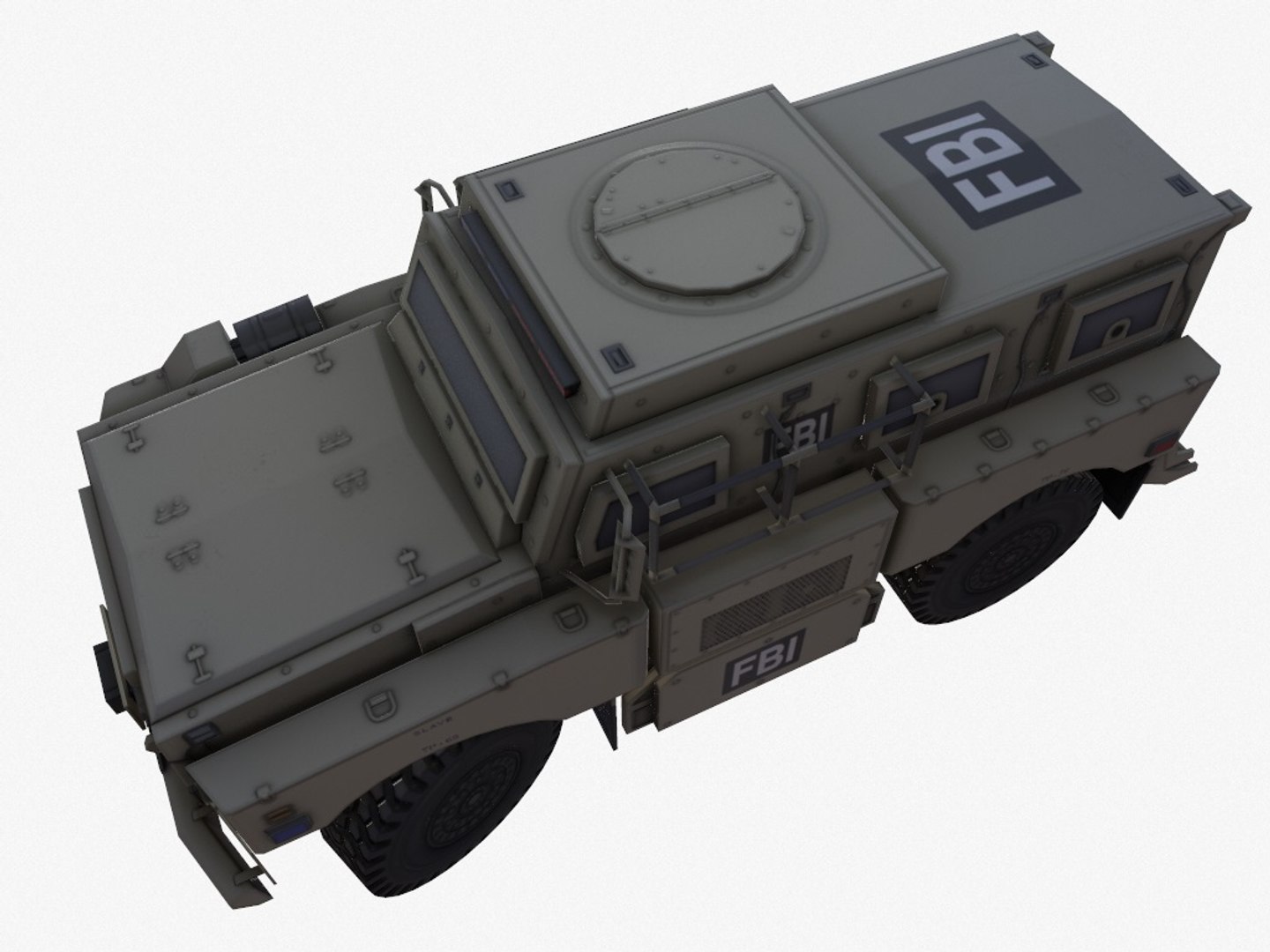 Oshkosh Alpha Fbi Model - TurboSquid 1441939