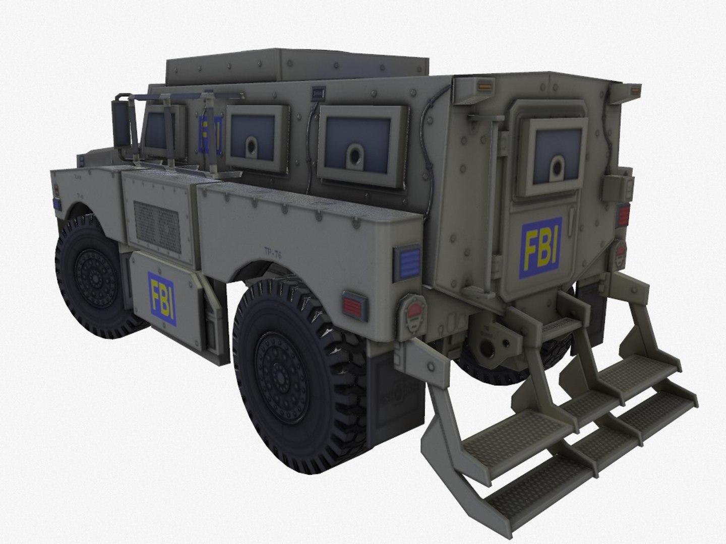 Oshkosh Alpha Fbi Model - TurboSquid 1441939