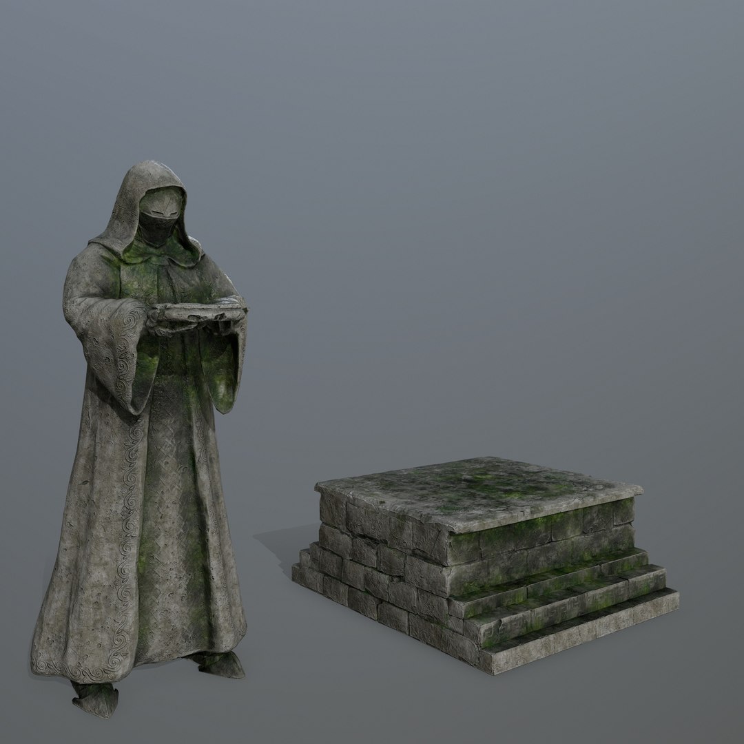 3D statue base - TurboSquid 1674494