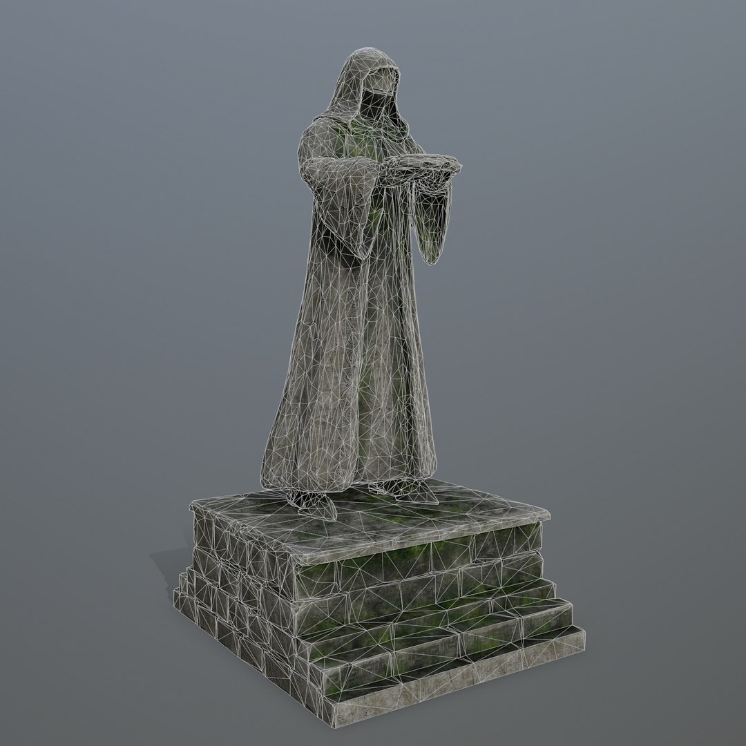 3D statue base - TurboSquid 1674494