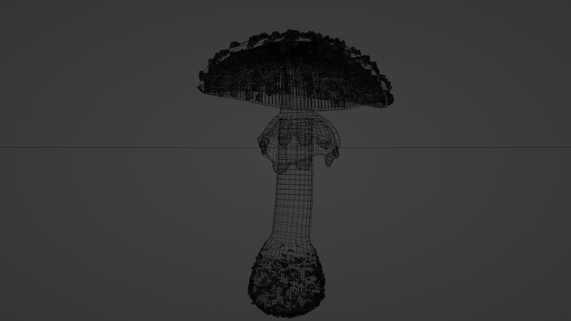 Mushroom 3d Model Turbosquid 1996948