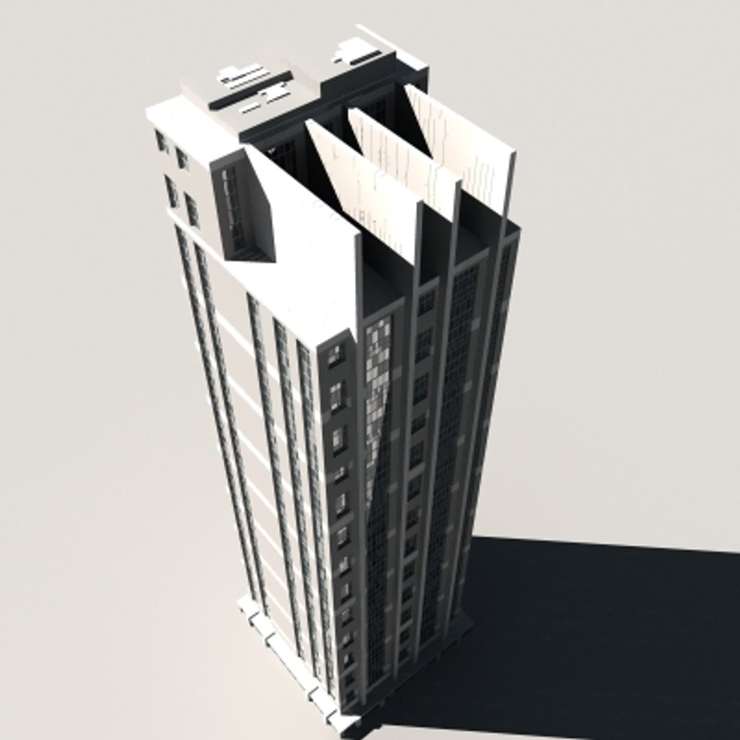 3d skyscraper building model