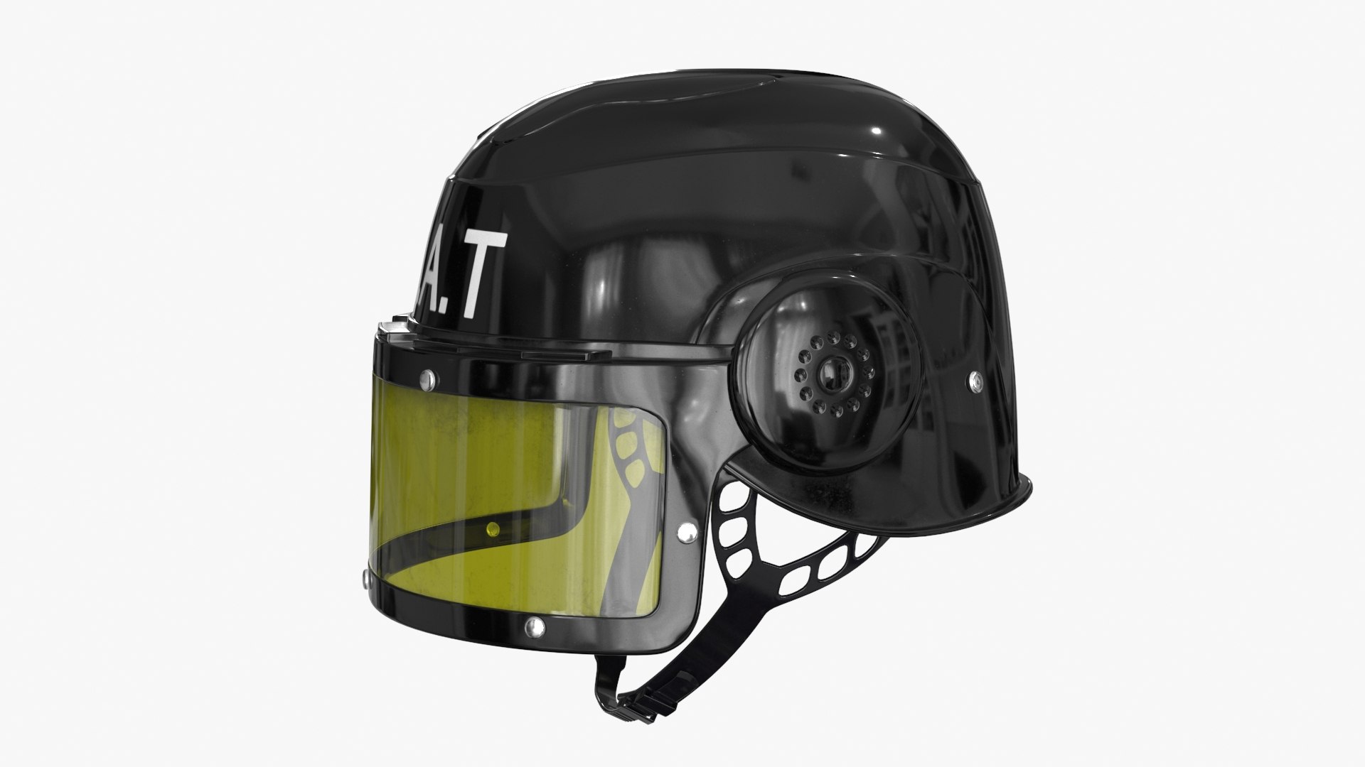 SWAT Helmet 3D model - TurboSquid 2104215