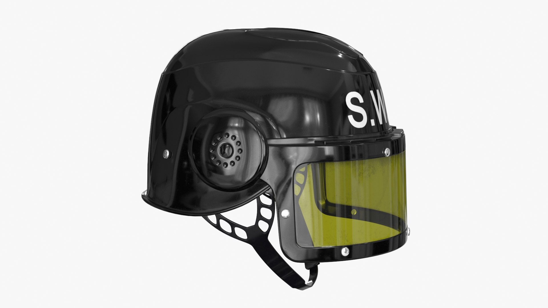 SWAT Helmet 3D model - TurboSquid 2104215