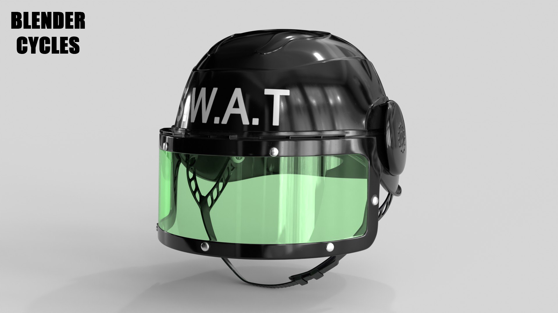 SWAT Helmet 3D model - TurboSquid 2104215