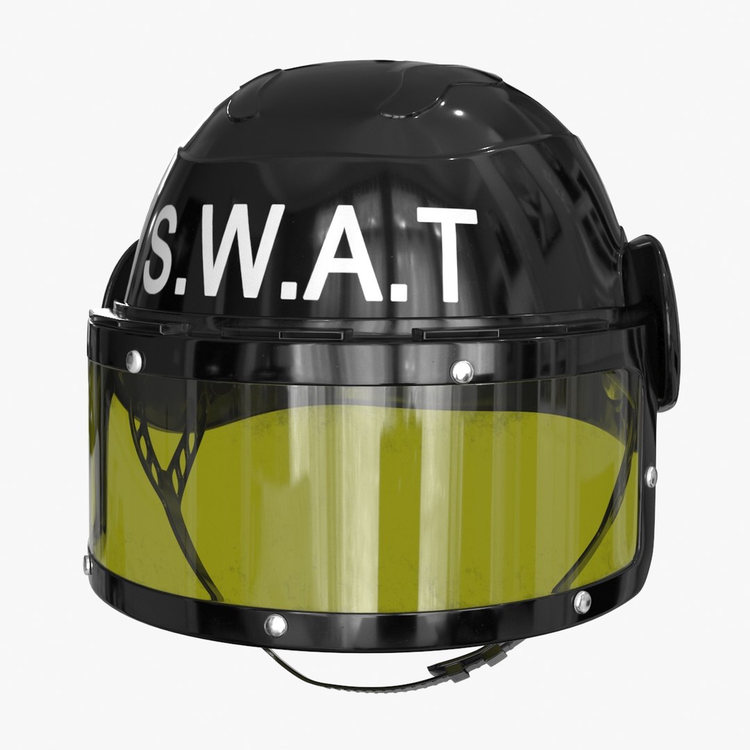 SWAT Helmet 3D model - TurboSquid 2104215