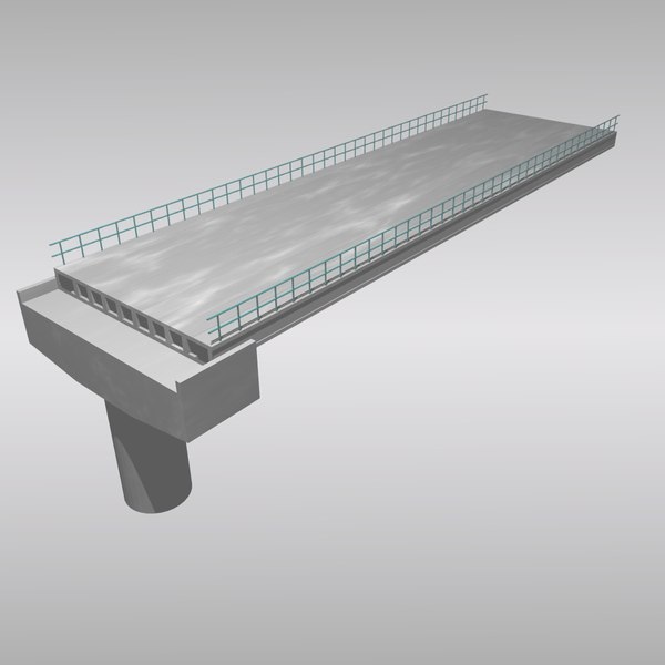 3d mounted bridge structure