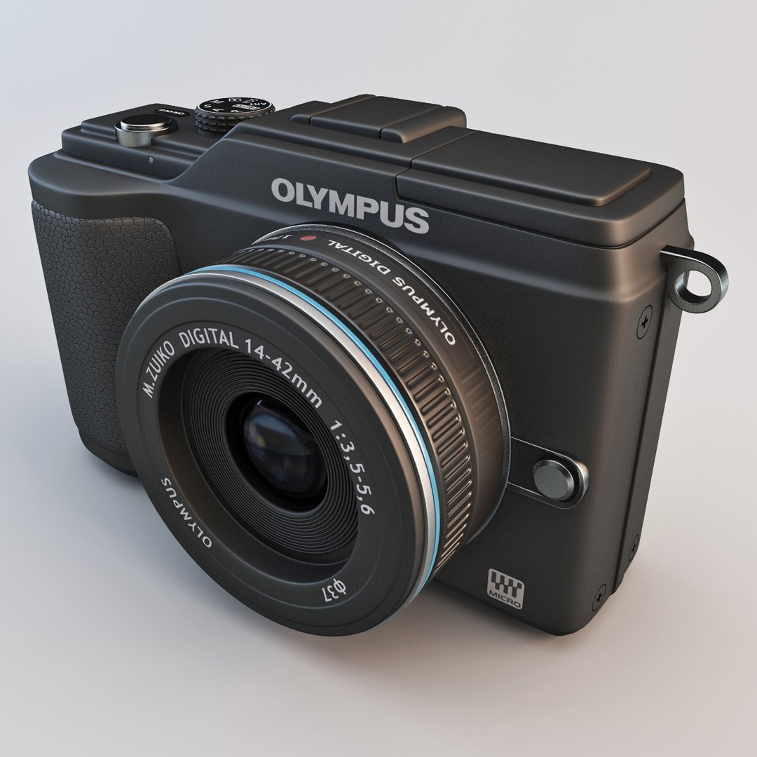 Olympus Pen E-pl2 Camera 3d Model