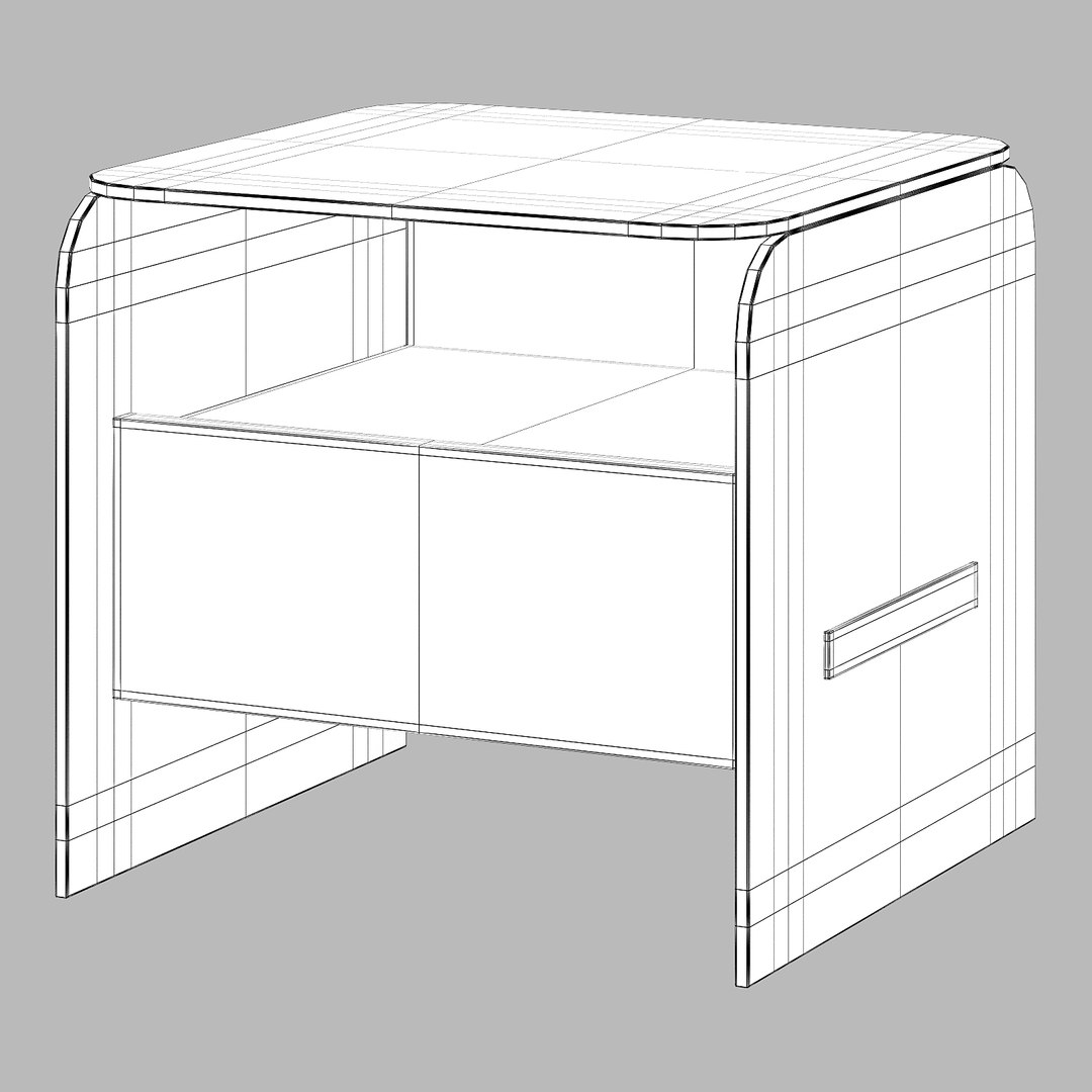 3D gallotti and radice holly comodino - TurboSquid 2127518