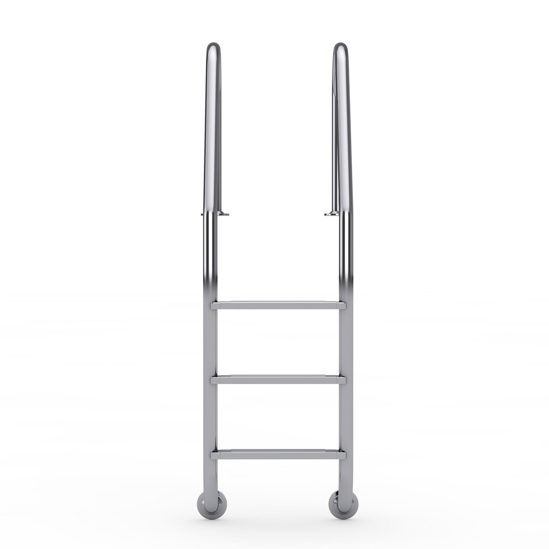 High-Quality Realistic Design Water Pool Ladder 3D Model - TurboSquid ...