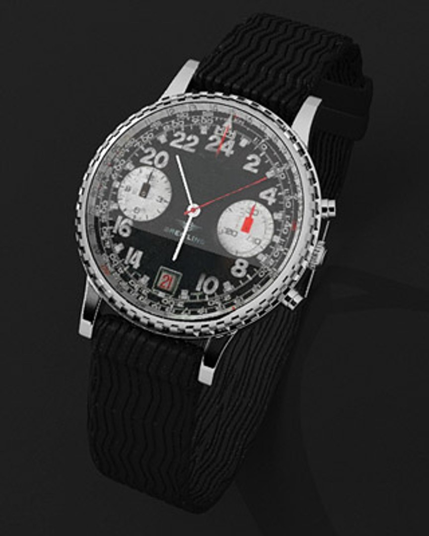 3d Model Breitling Watch