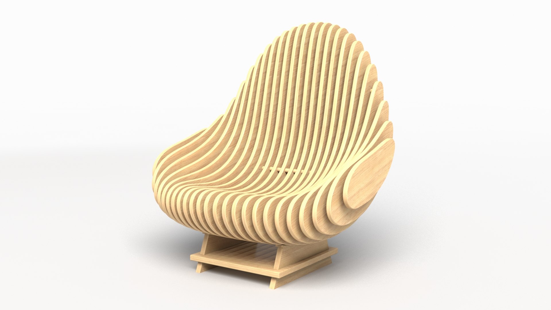 Parametric Chair 04 3D Model - TurboSquid 2392474