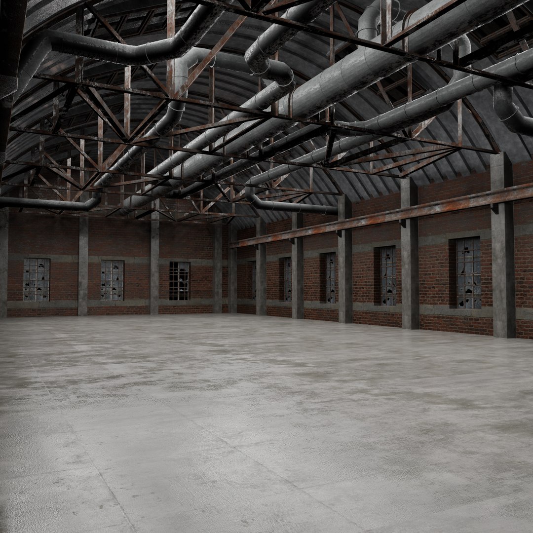 Warehouse Interior 3D Model - TurboSquid 1810620