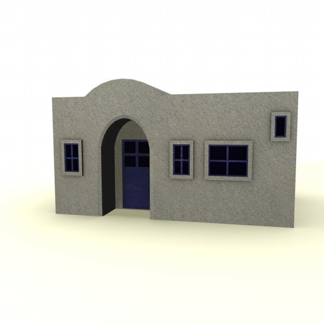 Greek Buildings 3d Model