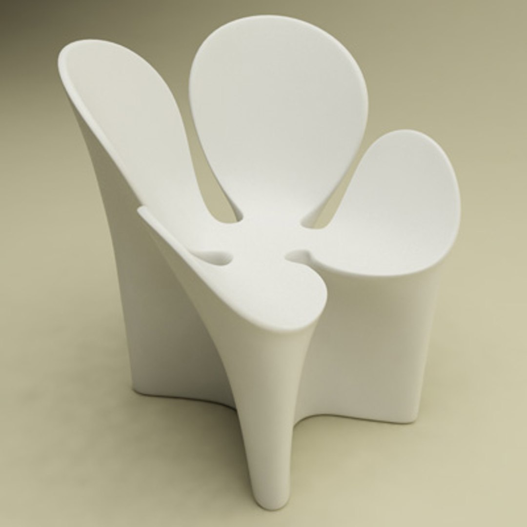 3d Clover Chair