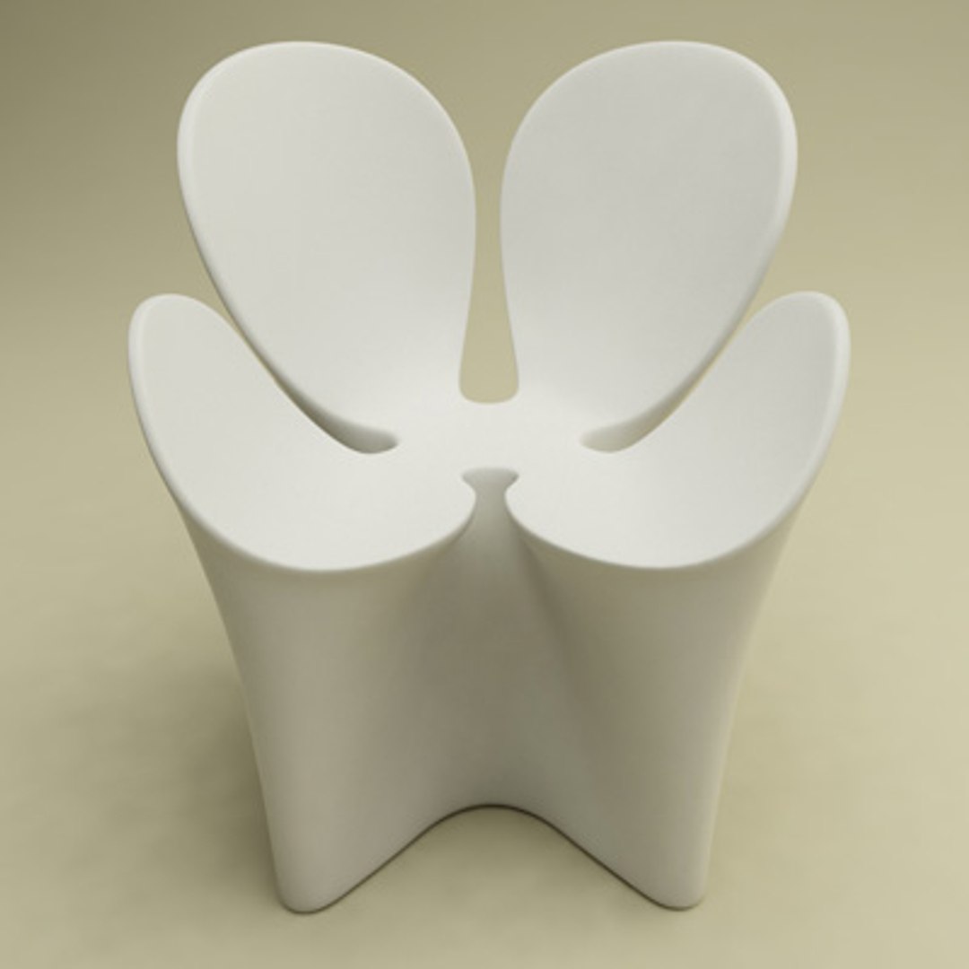 3d Clover Chair