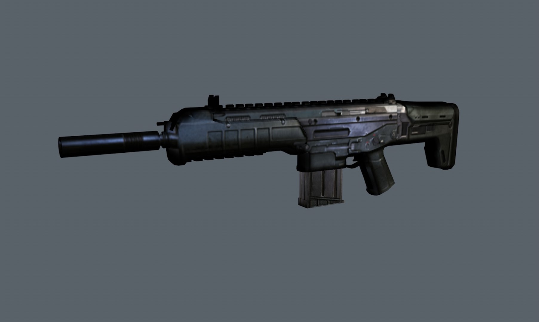 Weapons Grendel 3d Model