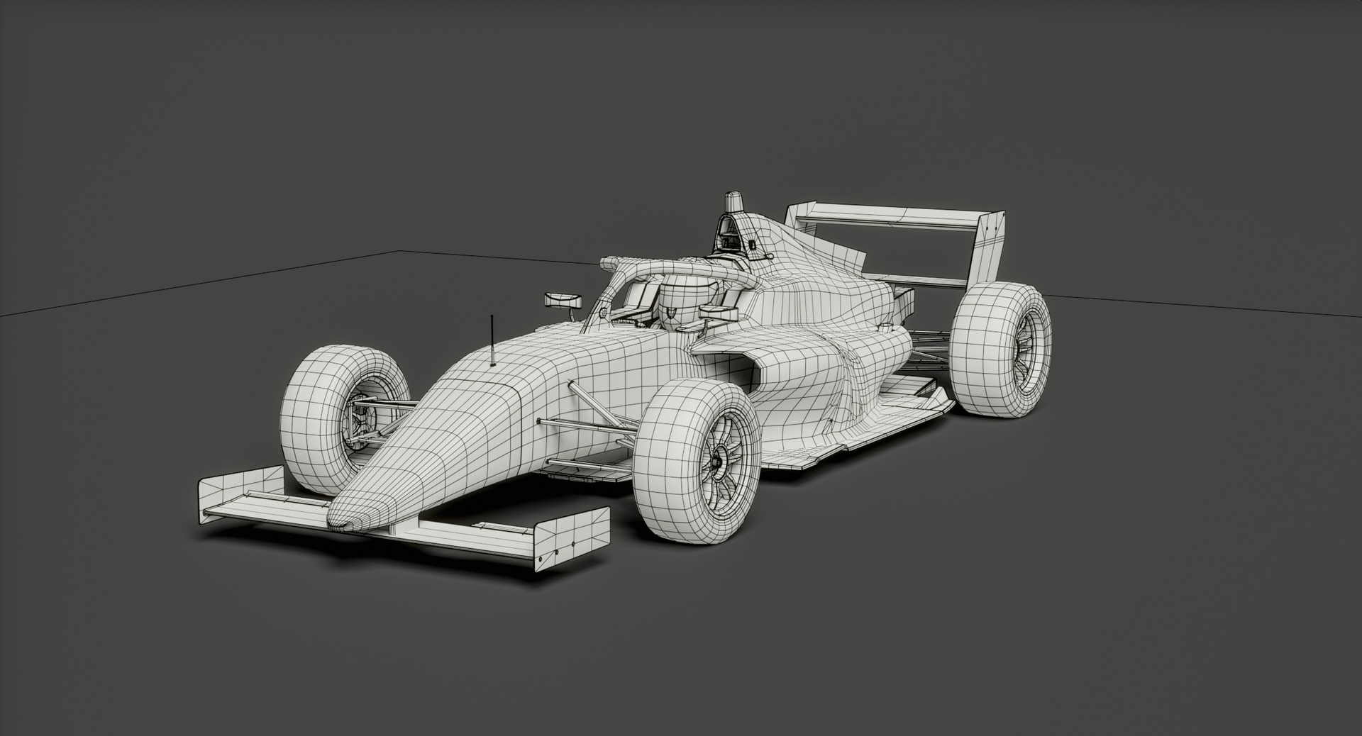 Formula 4 Tatuus F4 T 421 Gen2 2024 Carbon Race Car 3d Model