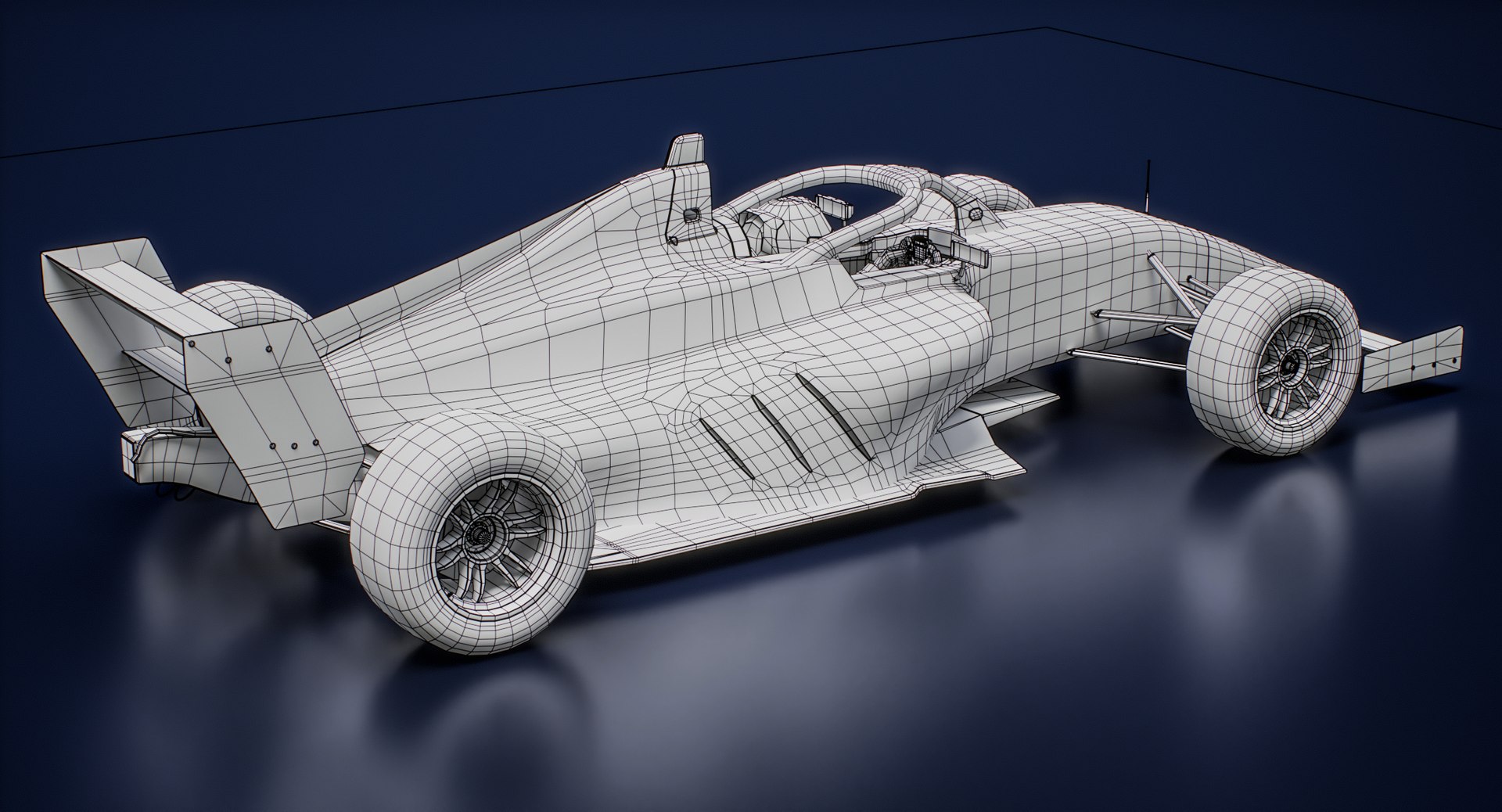 Formula 4 Tatuus F4 T 421 Gen2 2024 Carbon Race Car 3d Model