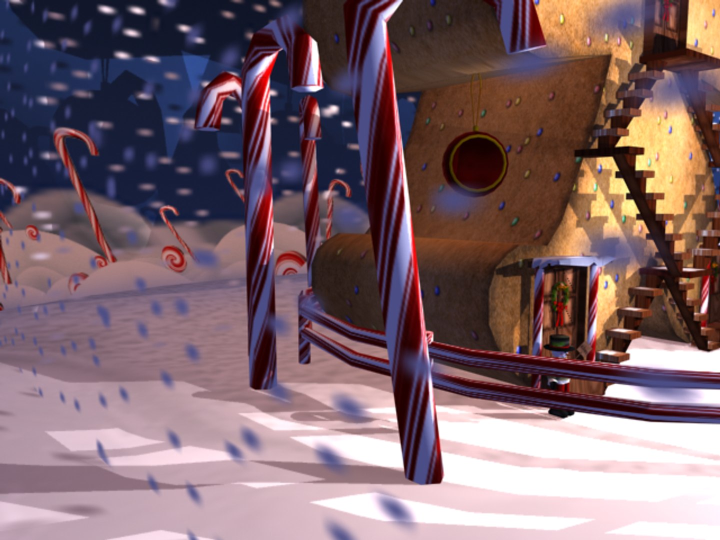 3d Gingerbread Man Christmas