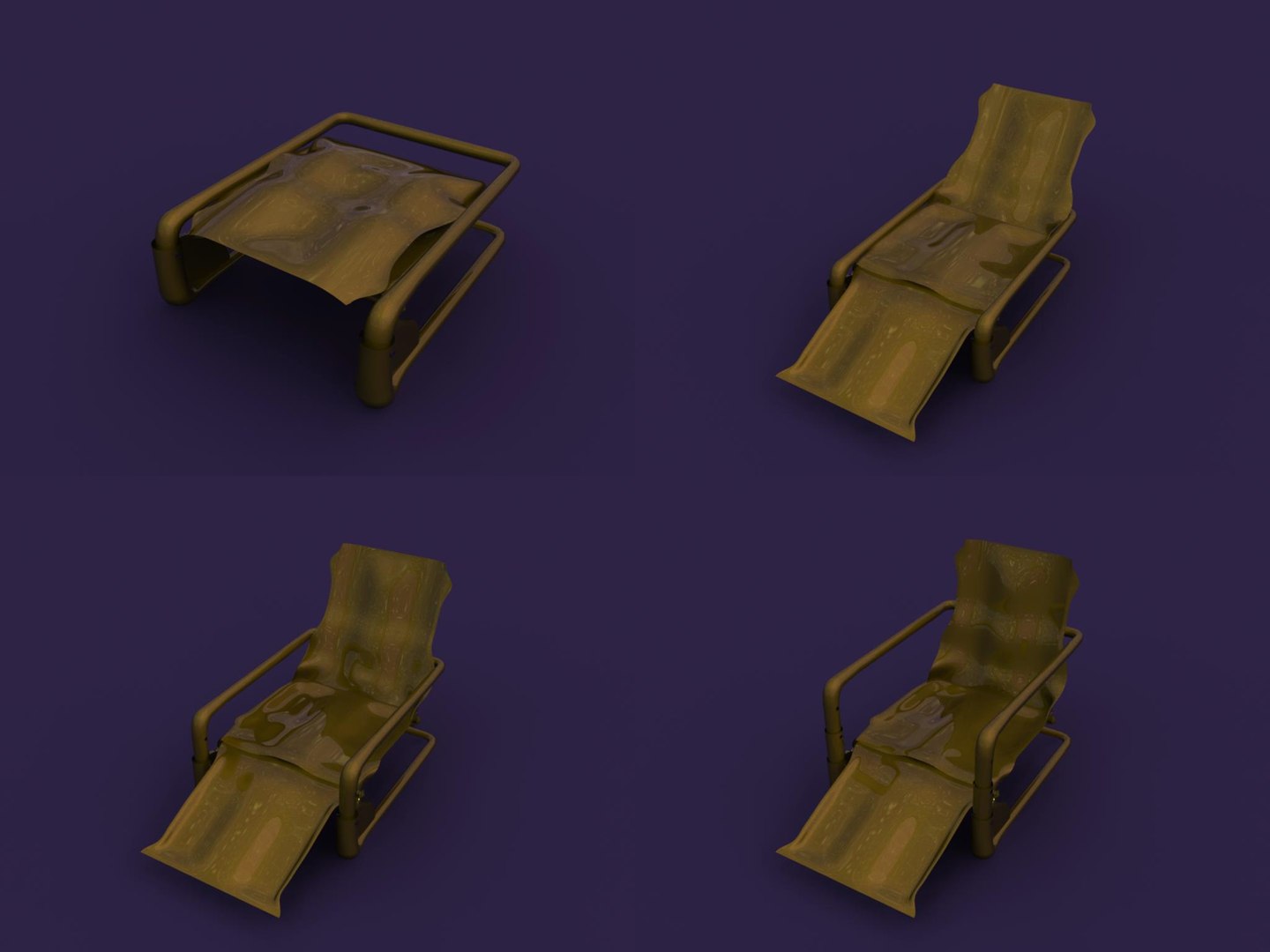 3d Model Of Chair