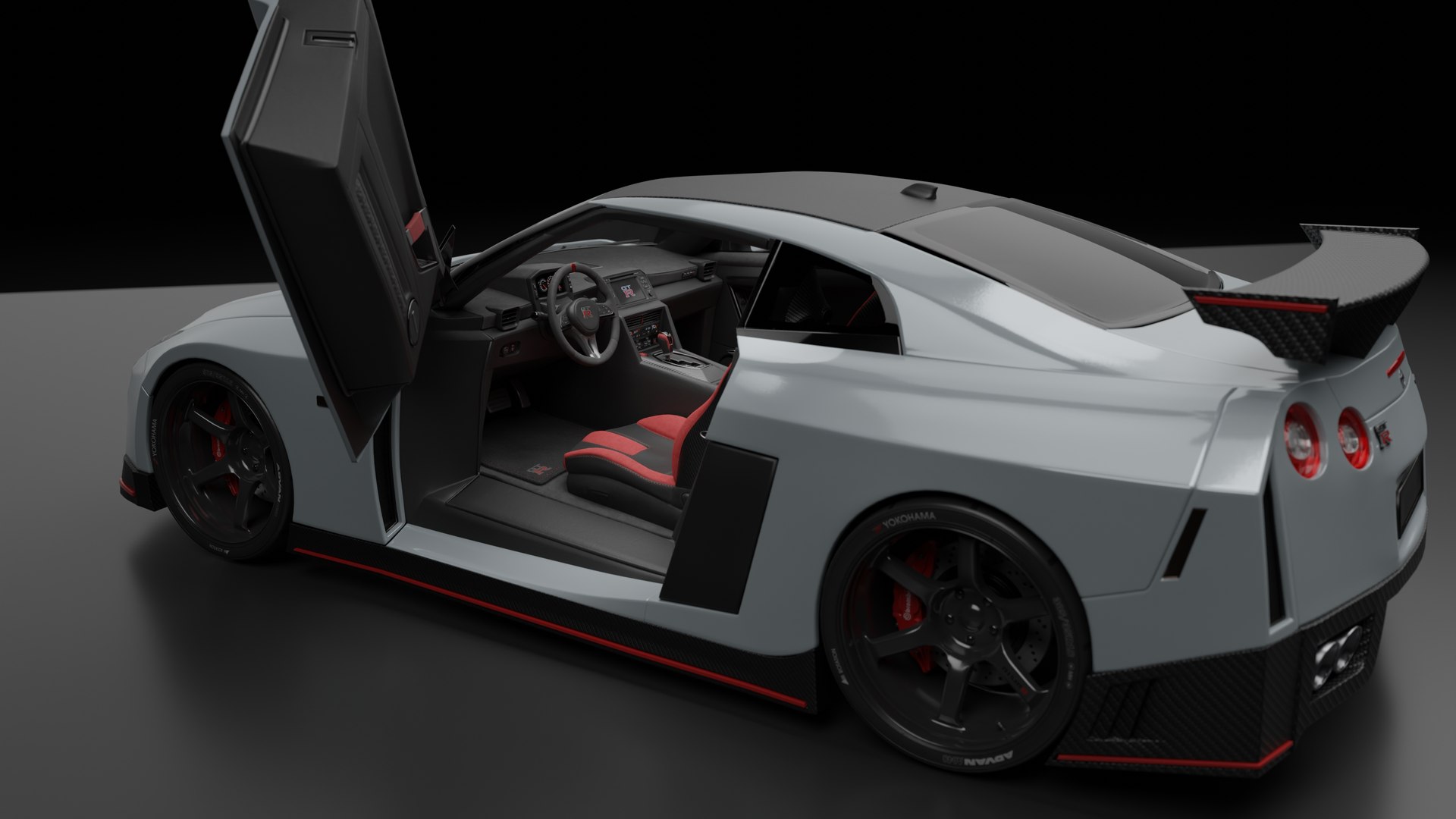 3D Nissan Gt-R R35 - Wide Body - TurboSquid 2225013