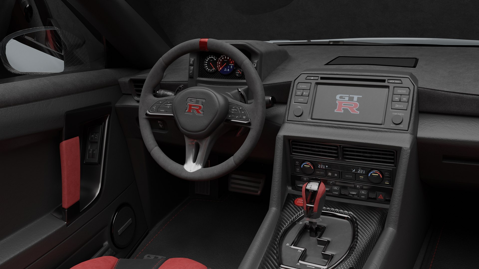 3D Nissan Gt-R R35 - Wide Body - TurboSquid 2225013