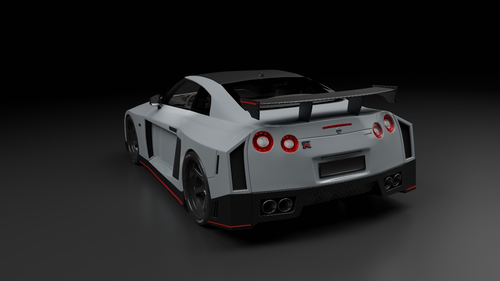 3D Nissan Gt-R R35 - Wide Body - TurboSquid 2225013