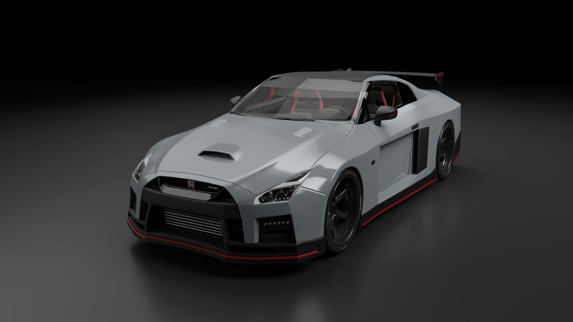 3D Nissan Gt-R R35 - Wide Body - TurboSquid 2225013