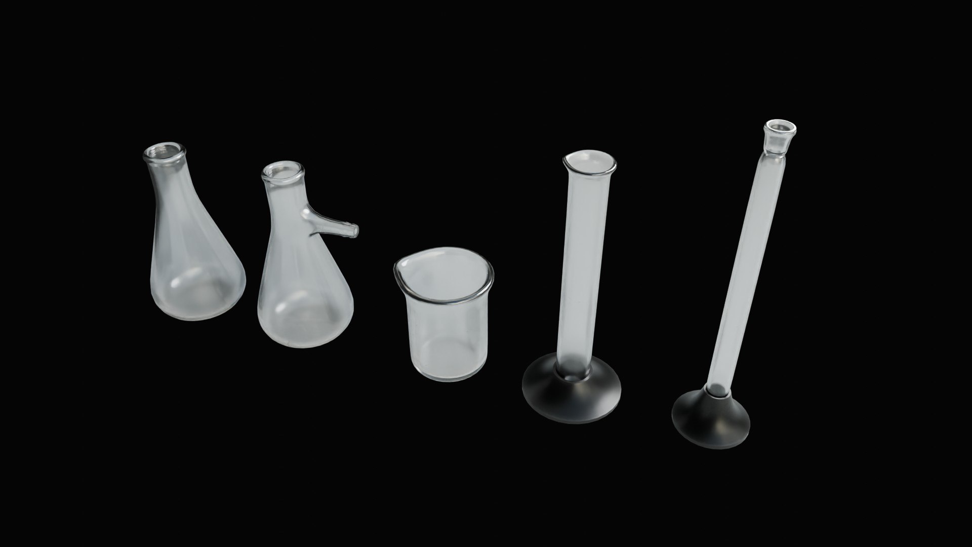 Laboratory Glassware 3D Model - TurboSquid 2344568