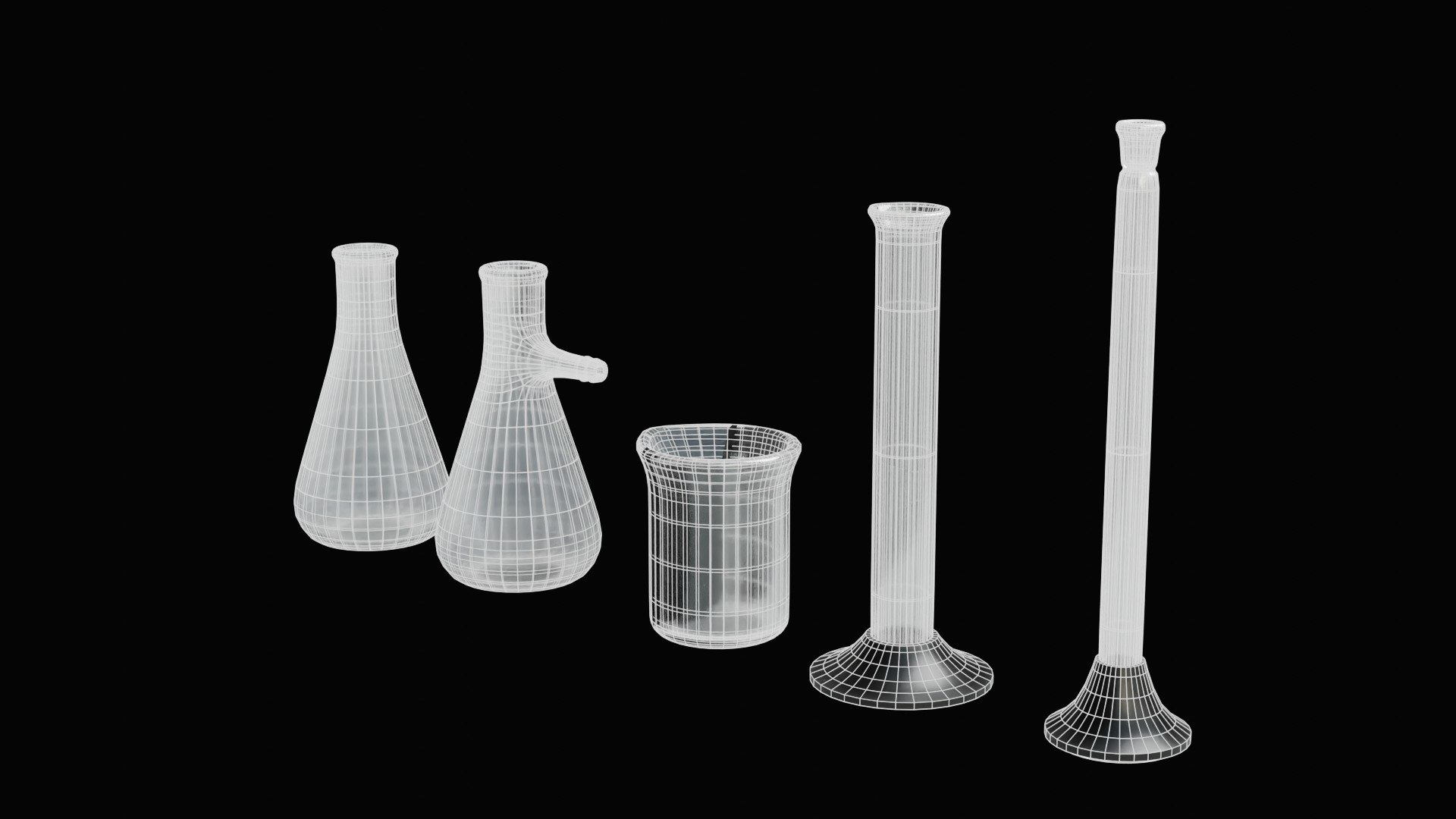 Laboratory Glassware 3D Model - TurboSquid 2344568