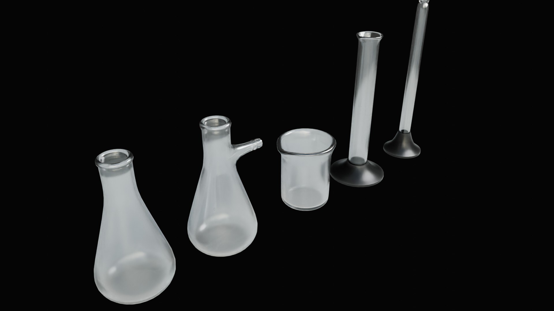 Laboratory Glassware 3D Model - TurboSquid 2344568