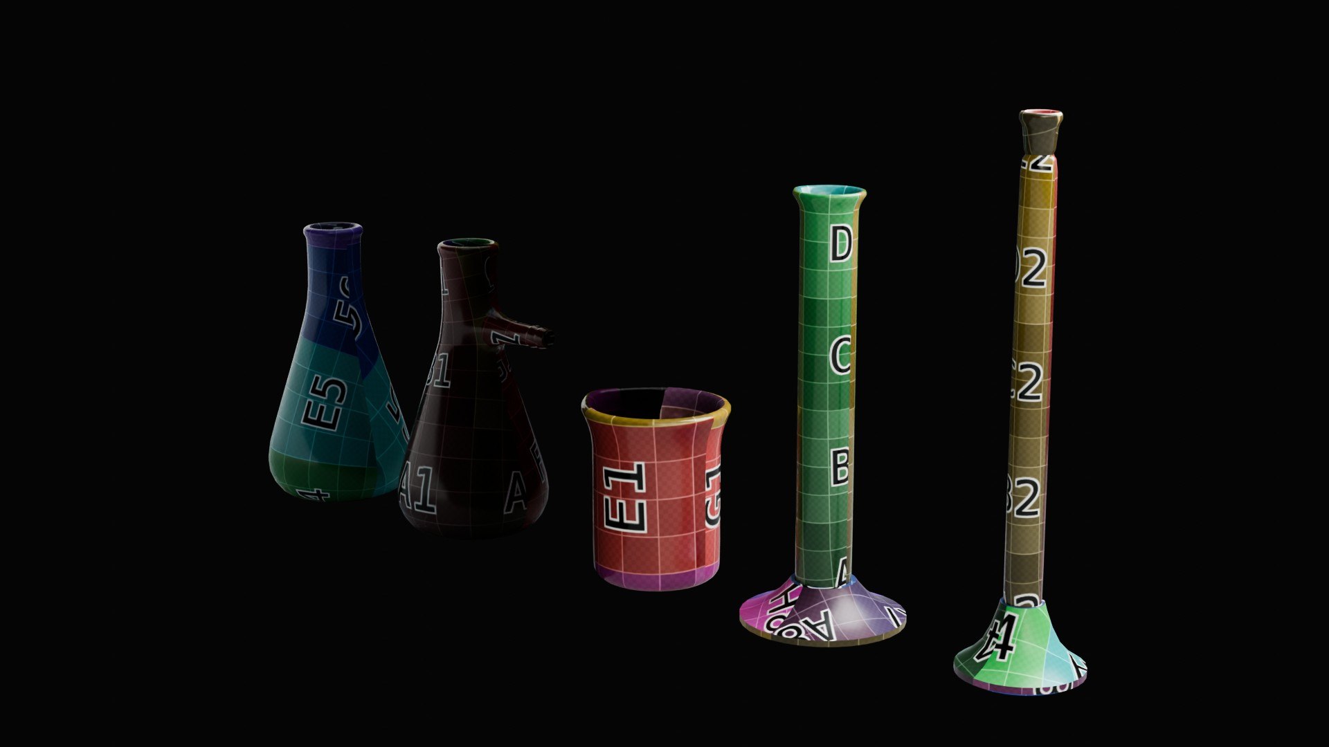 Laboratory Glassware 3D Model - TurboSquid 2344568