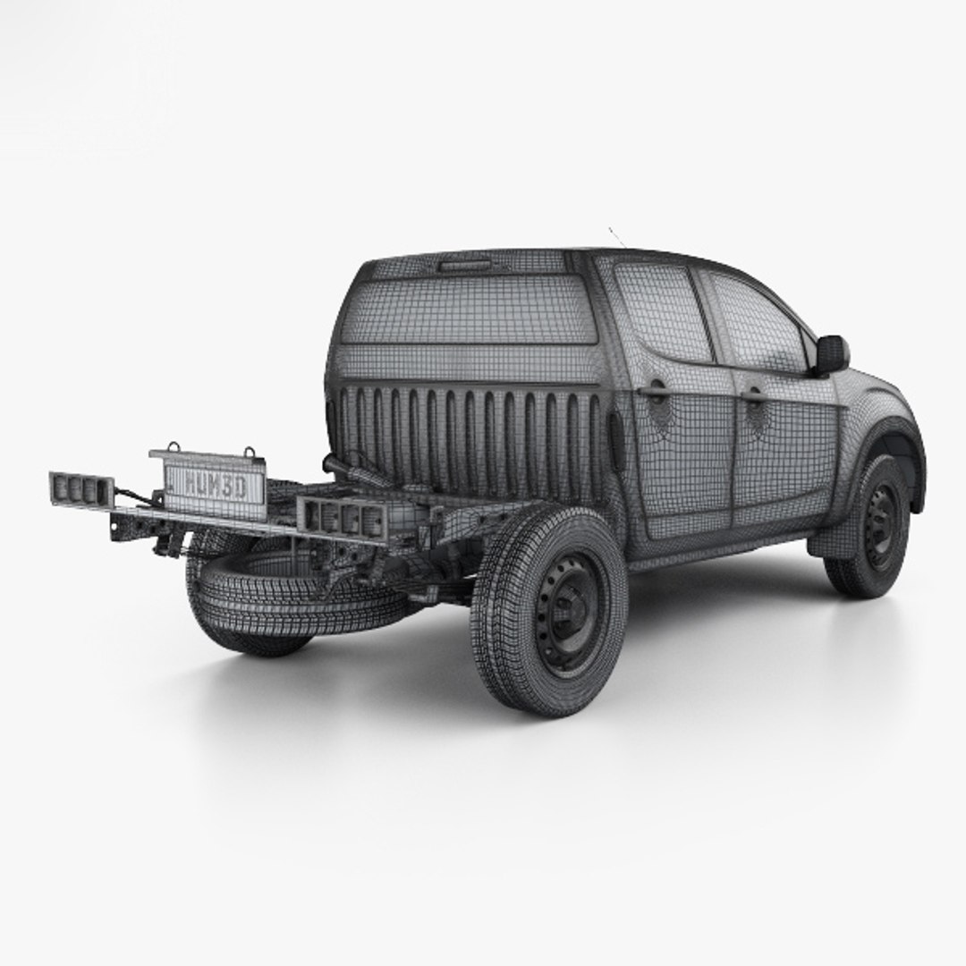 3D isuzu d-max sx - TurboSquid 1352549