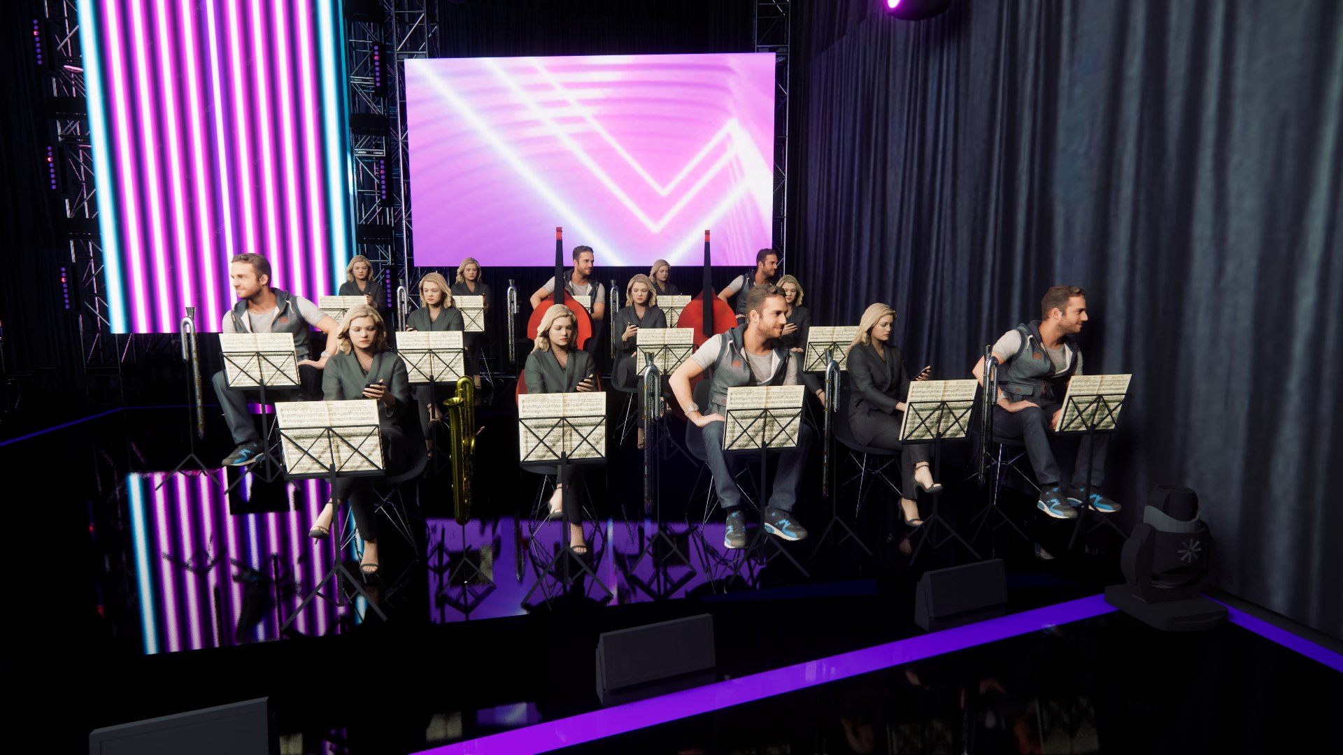 3D STAGE THUNDER ALVINSTUDIO Model - TurboSquid 2105503