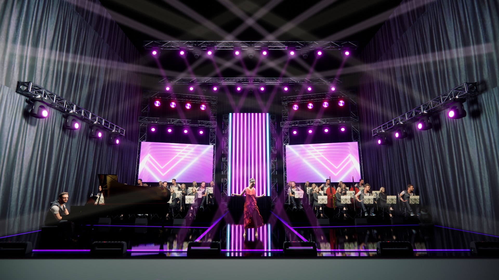 3D STAGE THUNDER ALVINSTUDIO Model - TurboSquid 2105503