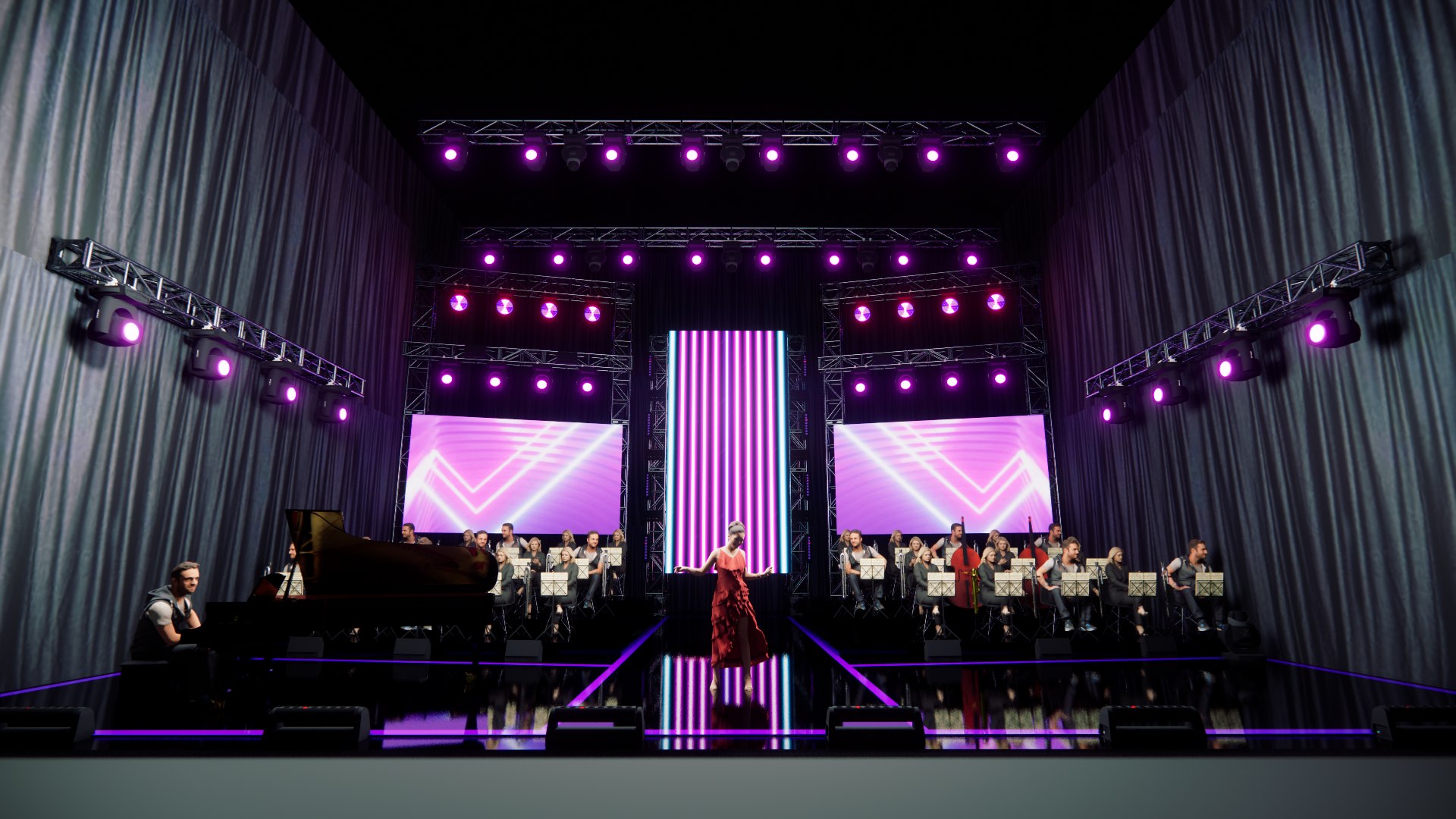 3D STAGE THUNDER ALVINSTUDIO Model - TurboSquid 2105503