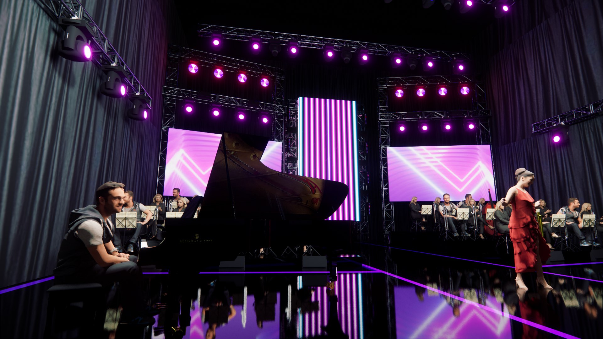 3D STAGE THUNDER ALVINSTUDIO Model - TurboSquid 2105503