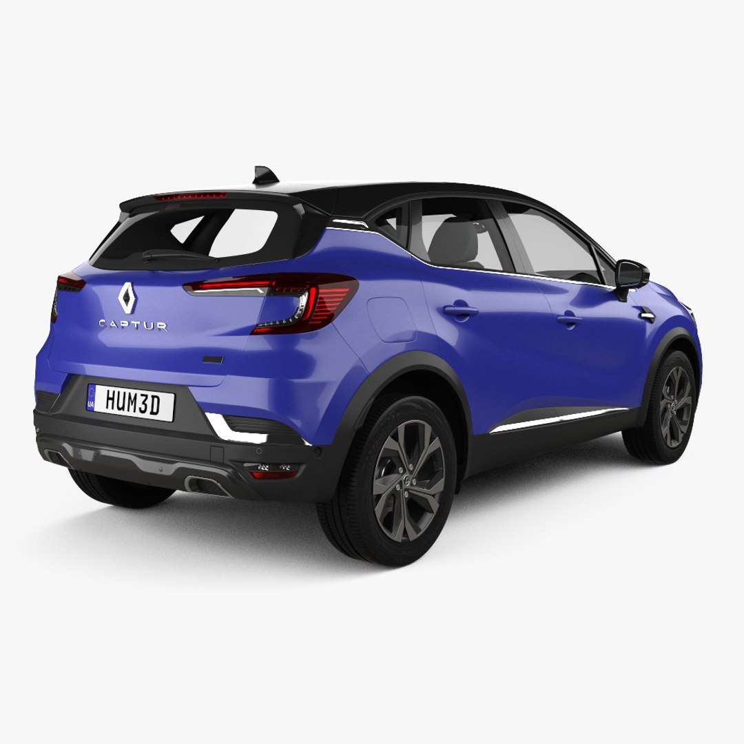Renault Captur E-TECH Hybrid RS Line 2024 3D - TurboSquid 2180686