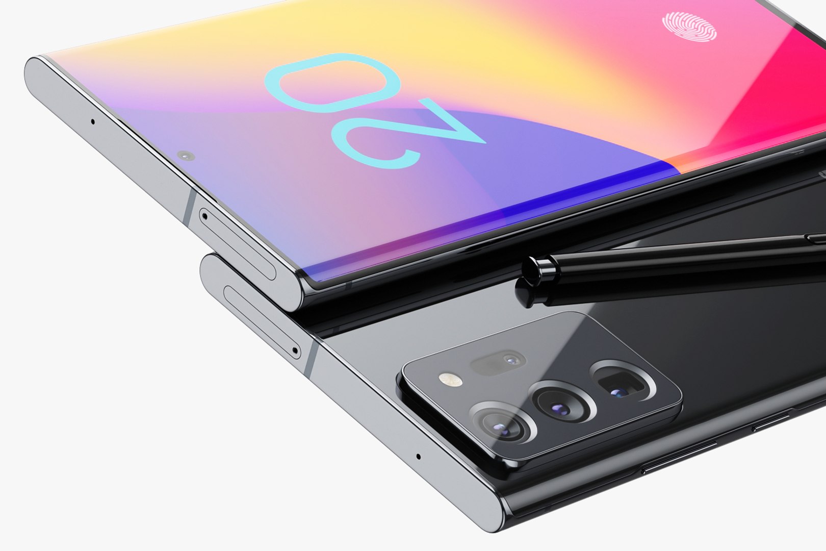 Samsung galaxy note 20 3D model - TurboSquid 1595705