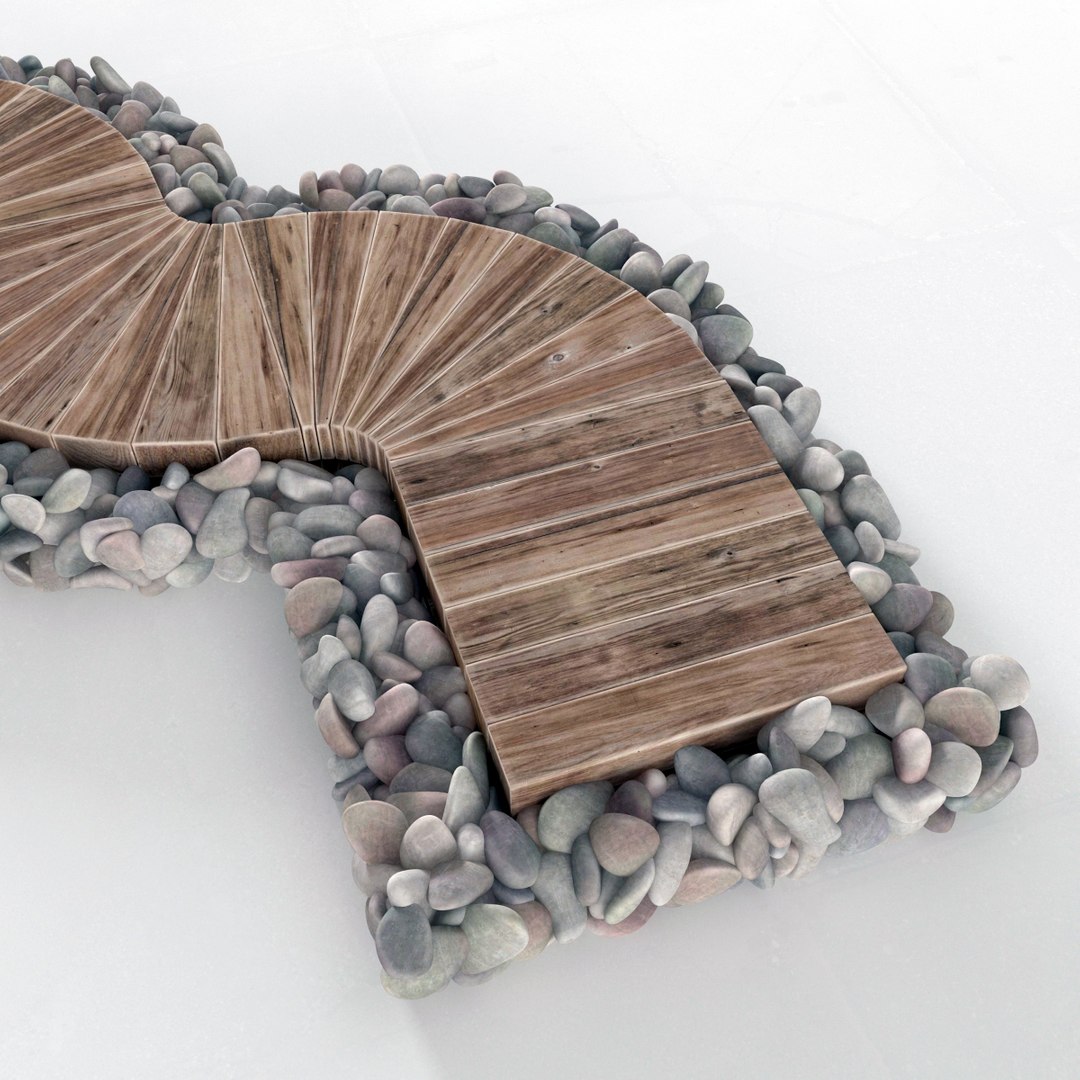 3D Board Pebble Road - TurboSquid 1482431