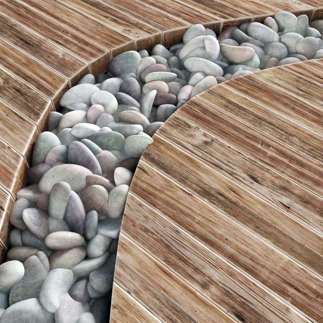 3D Board Pebble Road - TurboSquid 1482431