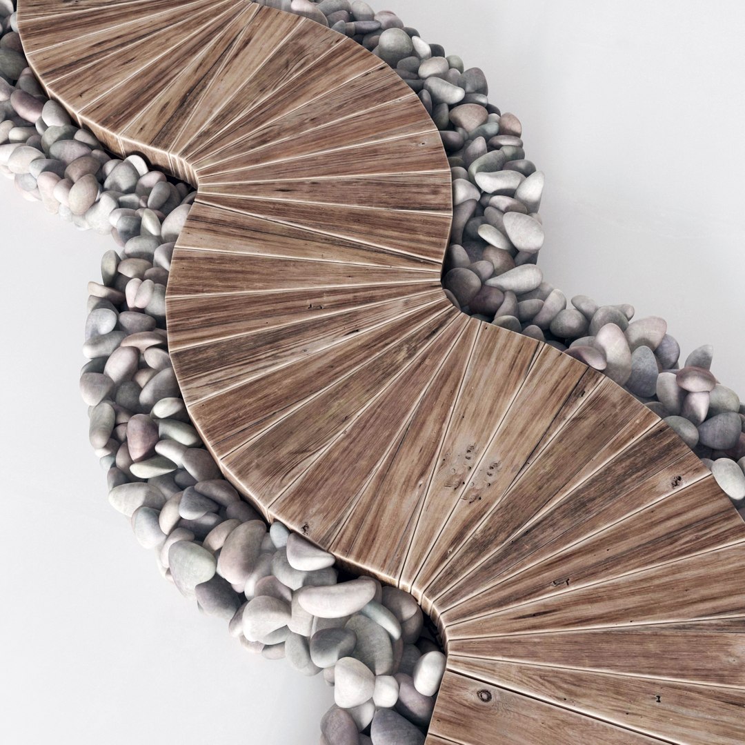 3D Board Pebble Road - TurboSquid 1482431