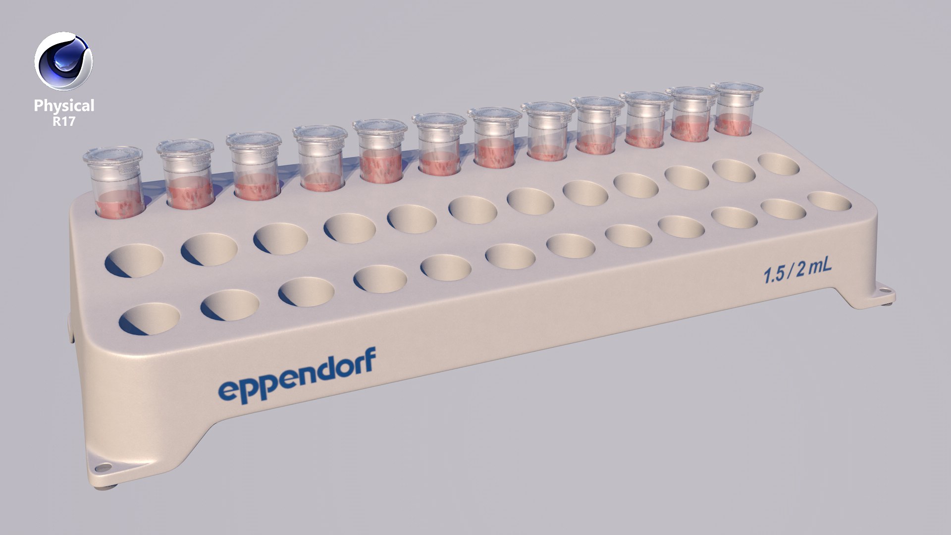 3D Eppendorf Tube Rack 1 - TurboSquid 1457768